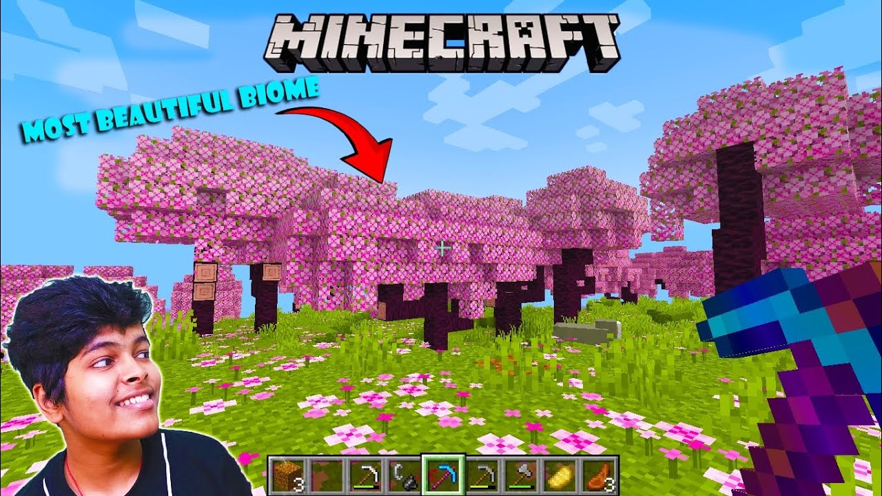 100 DAYS CHALLENGE IN MINECRAFT'S MOST BEAUTIFUL BIOME | GUNMAN GAMERZ ...