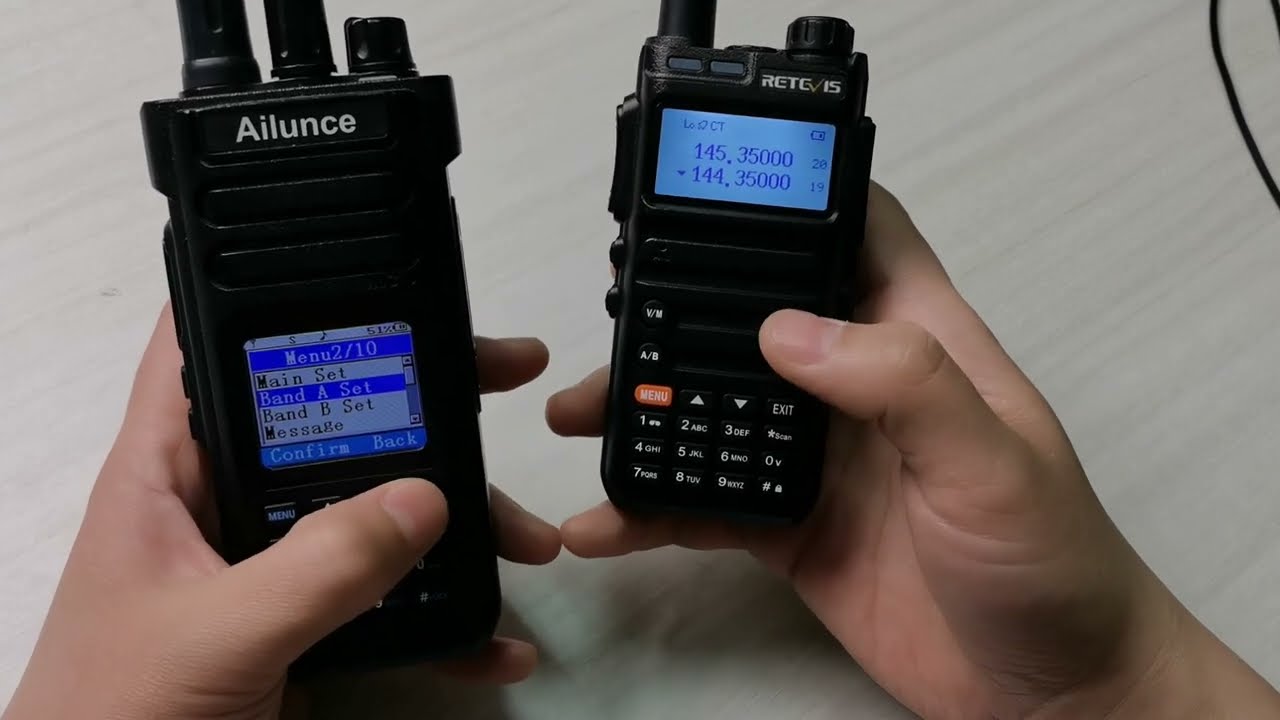 Retevis RA685 instroduction and programming - YouTube