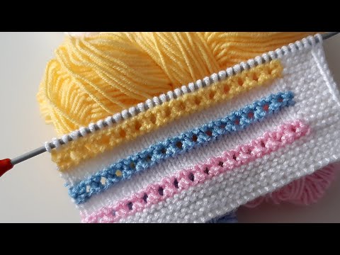 Artan iplerle rengarenk yelek, hırka, süveter örgü modeli /çocuk örgüleri