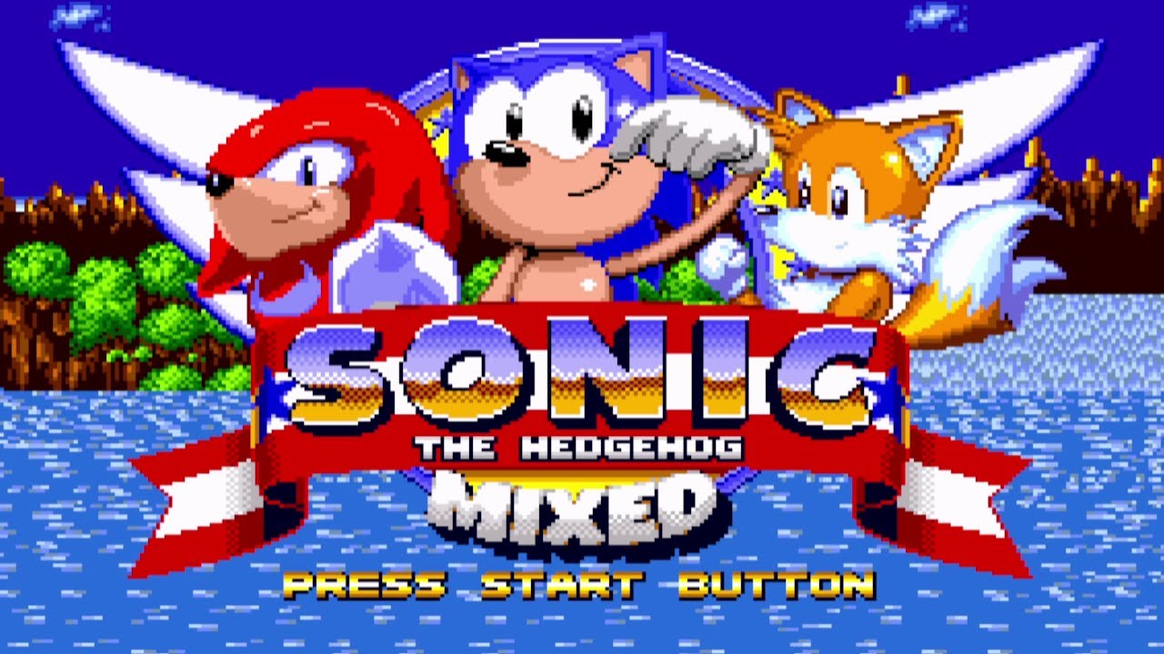 Sonic The Hedgehog Mixed Beta V1.3 - Gameplay - YouTube