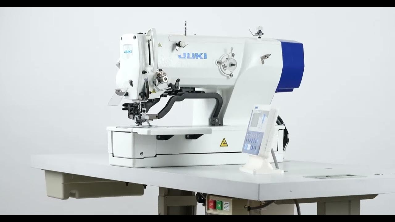 Juki Lbh-1790SS Direct Drive Elektronik İlik Makinası - YouTube