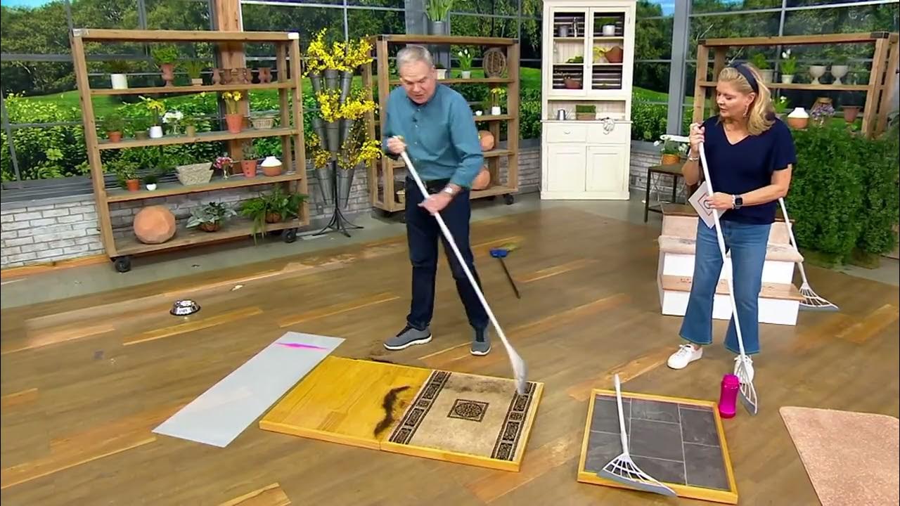 Broombi All-Surface Home Cleaning Broom with Telescopic Pole on QVC ...