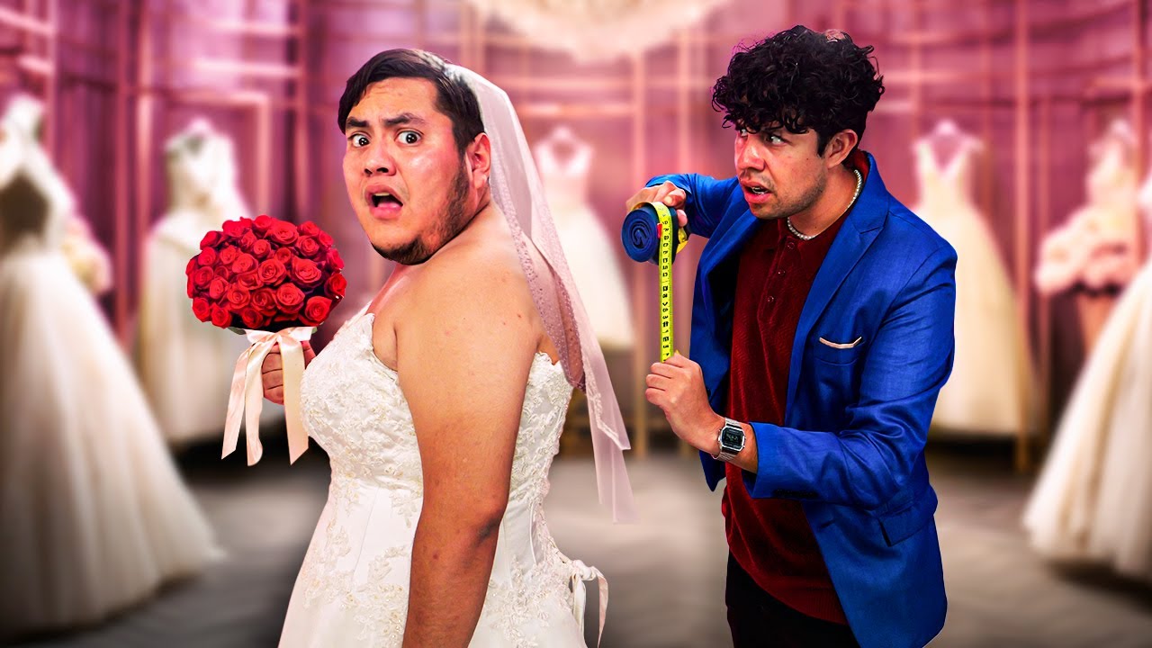 Hombres se casan con vestido de novia 👰 - YouTube