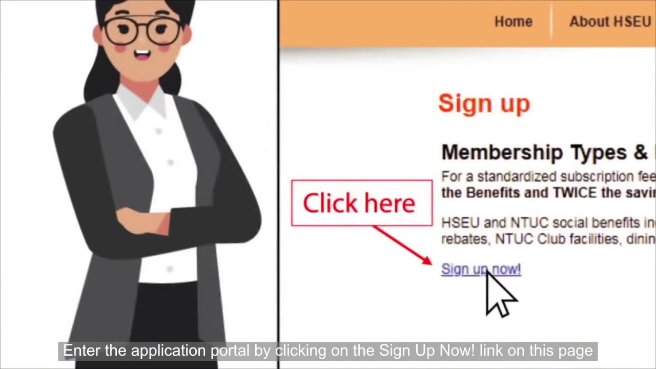 Guide to HSEU Online Membership Application - YouTube