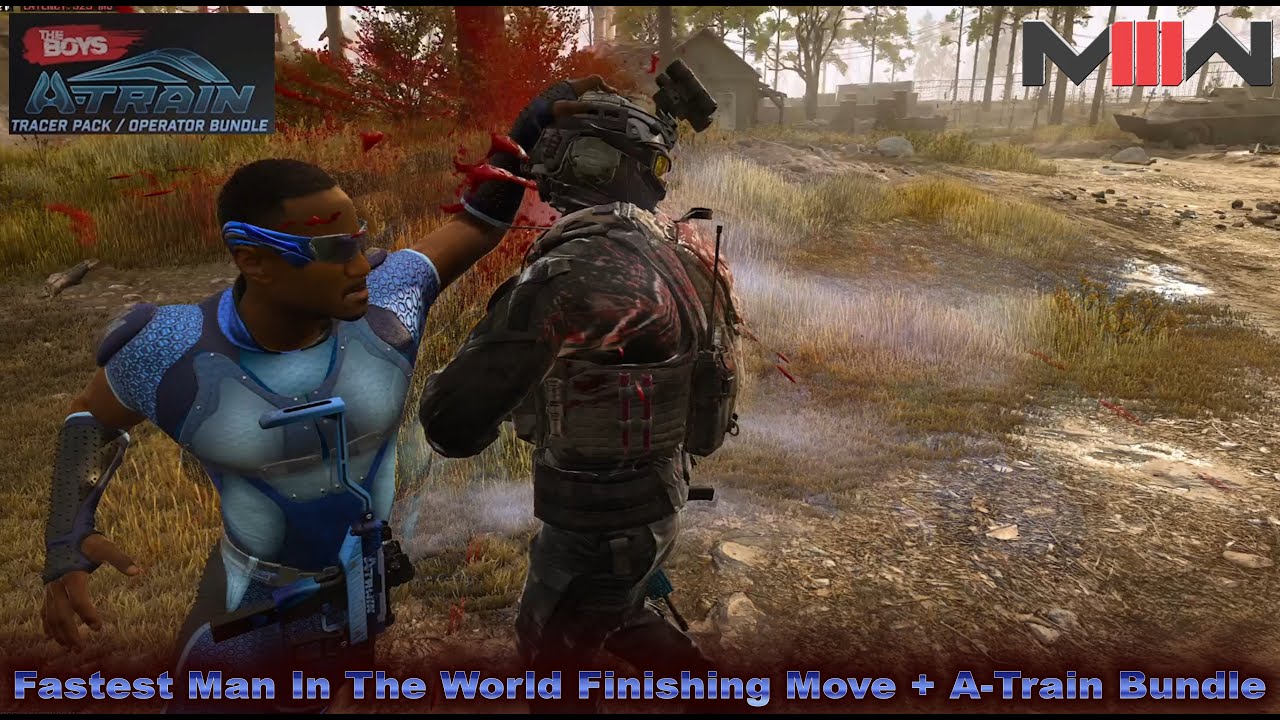 Fastest Man in The World Finishing Move - The Boys A-Train Bundle - COD ...