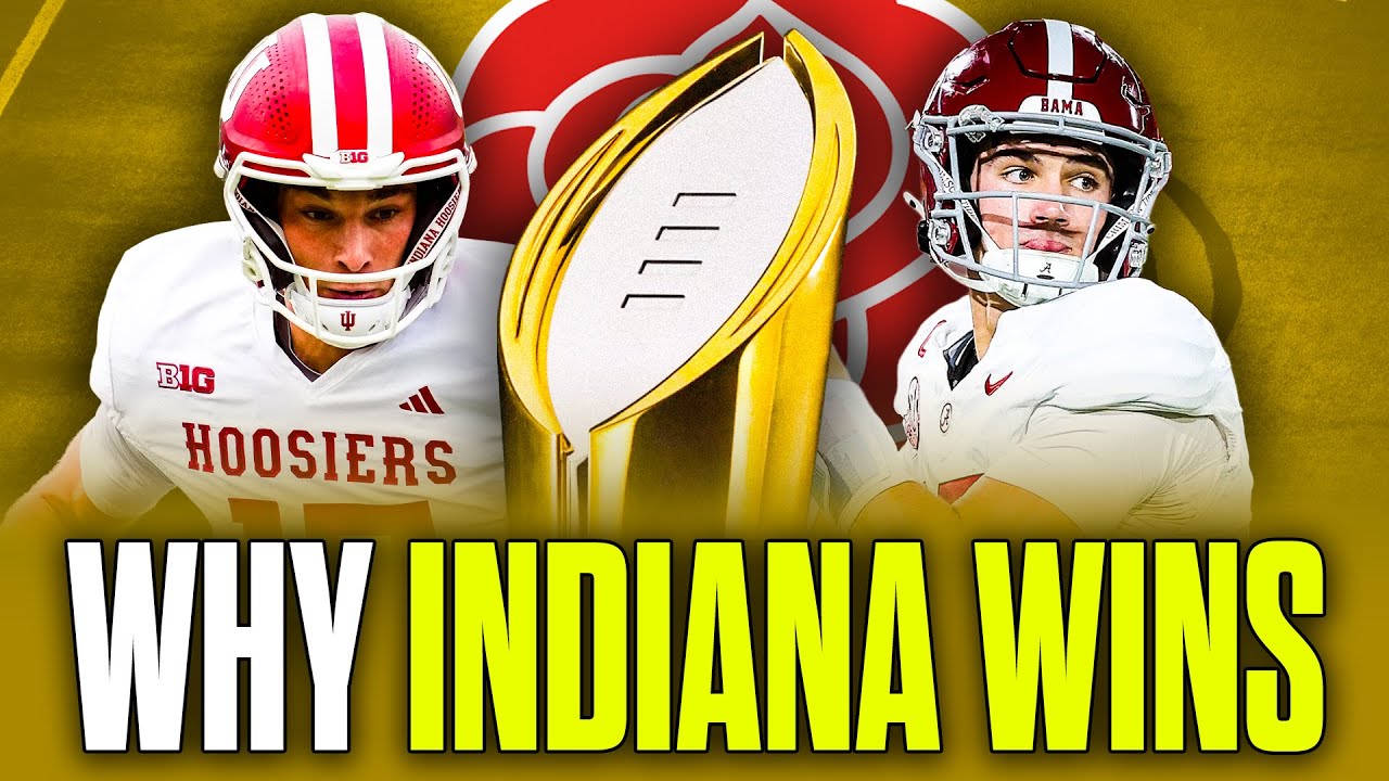 Alabama vs Indiana Preview - Why Indiana WILL WIN - YouTube
