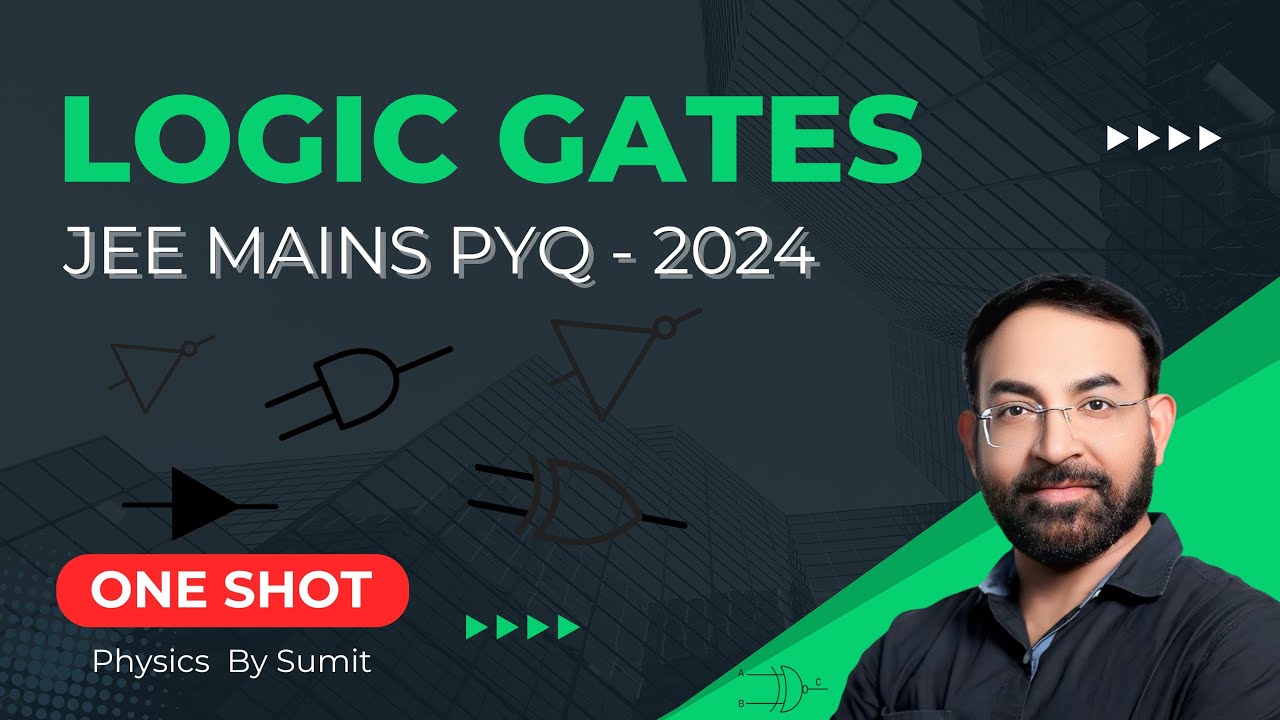 Logic Gates in ONE SHOT JEE Mains 2025 with Concepts (Semiconductor ...