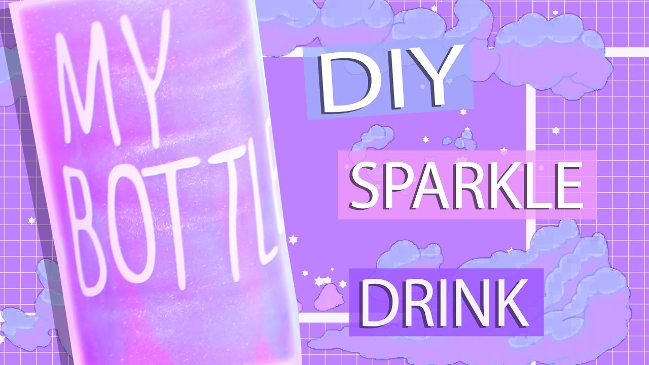 DIY Sparkle Drink / Делаем блестящий коктейль ! VINIQ - YouTube
