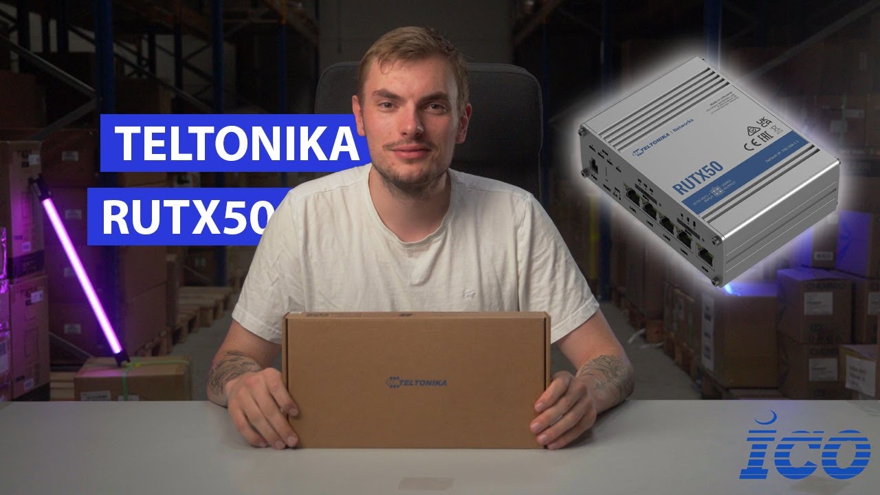 Kurzvorstellung des RUTX50 von Teltonika Networks - YouTube