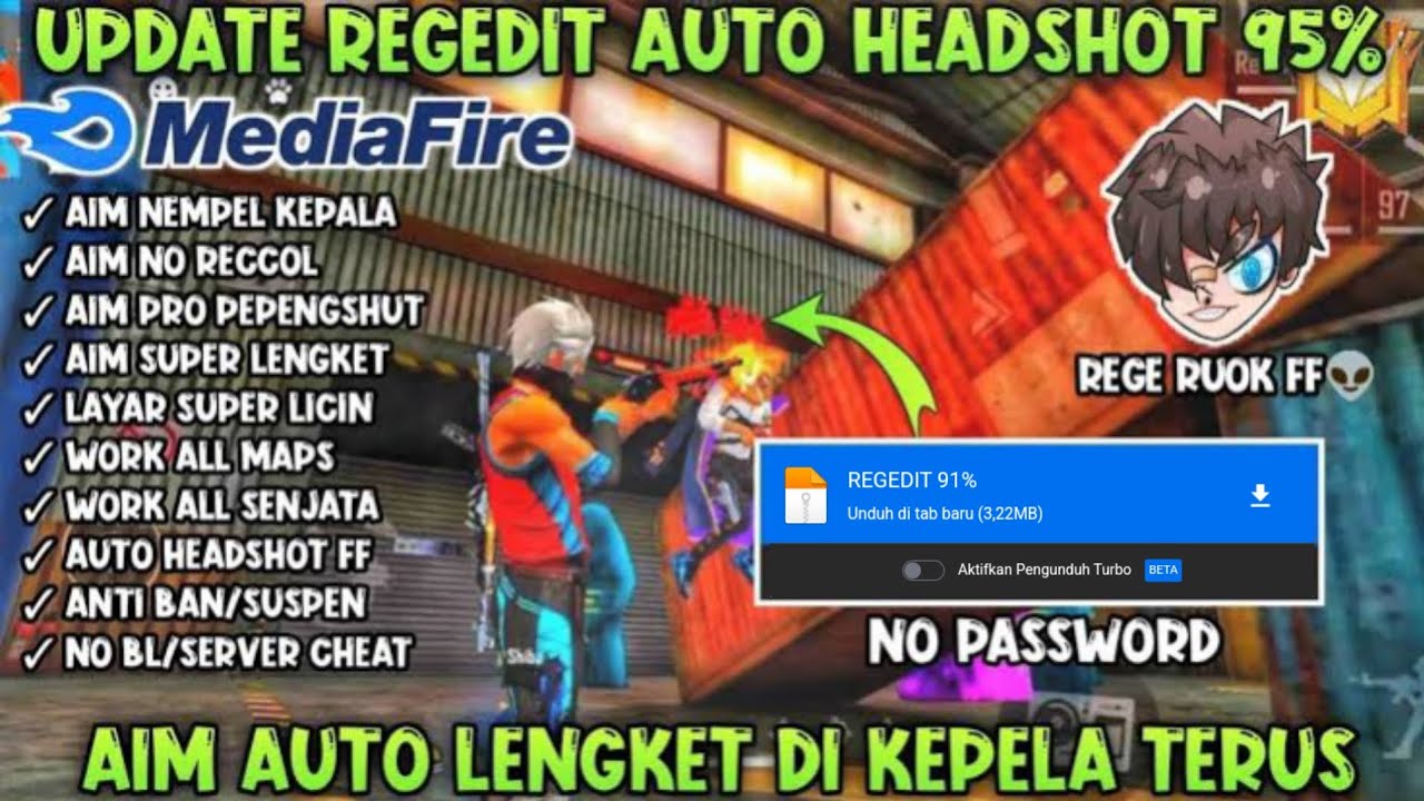 Rege Free Fire Auto Headshot VIP Terbaru 2024 - YouTube