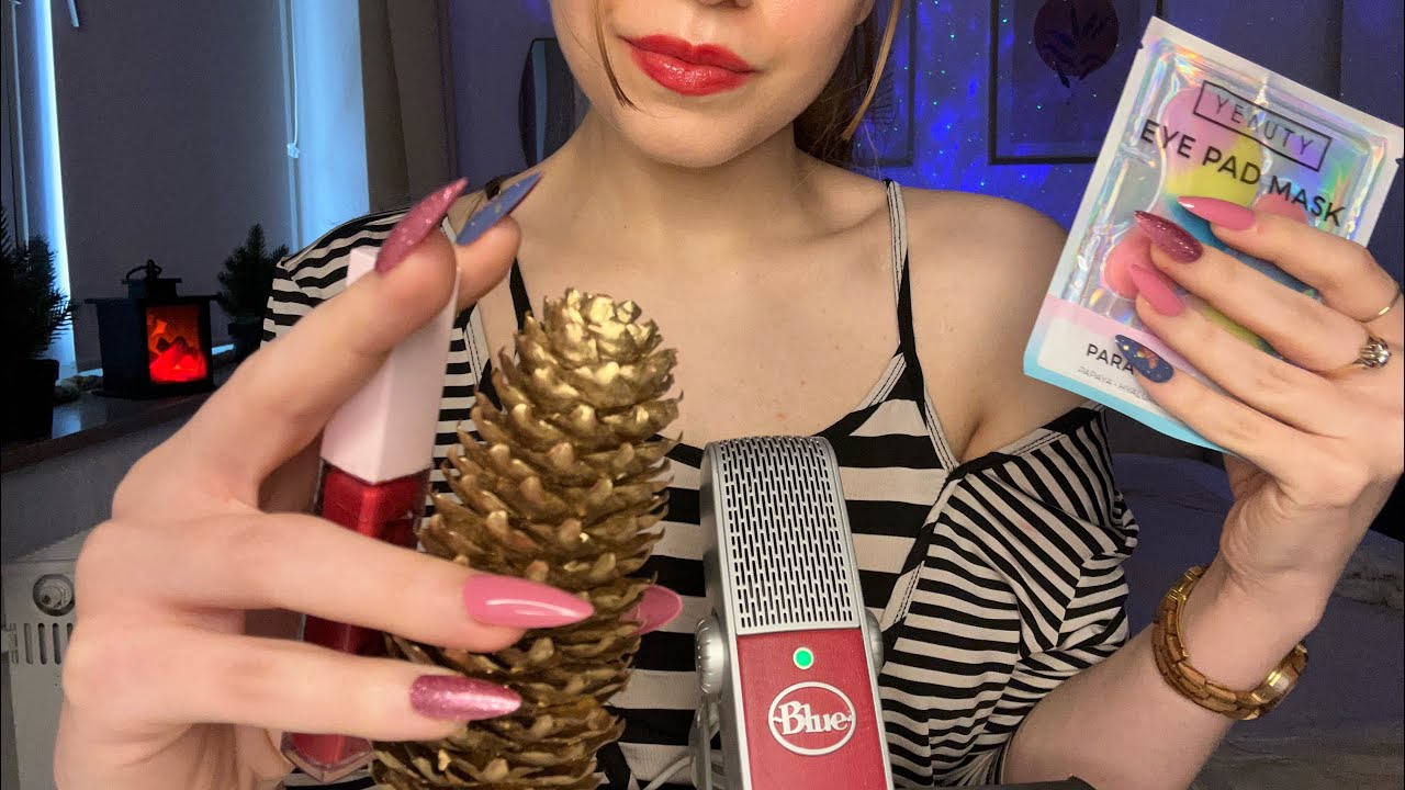 ASMR Random Triggers (Nail Tapping, Fabric Scratching and More) - YouTube