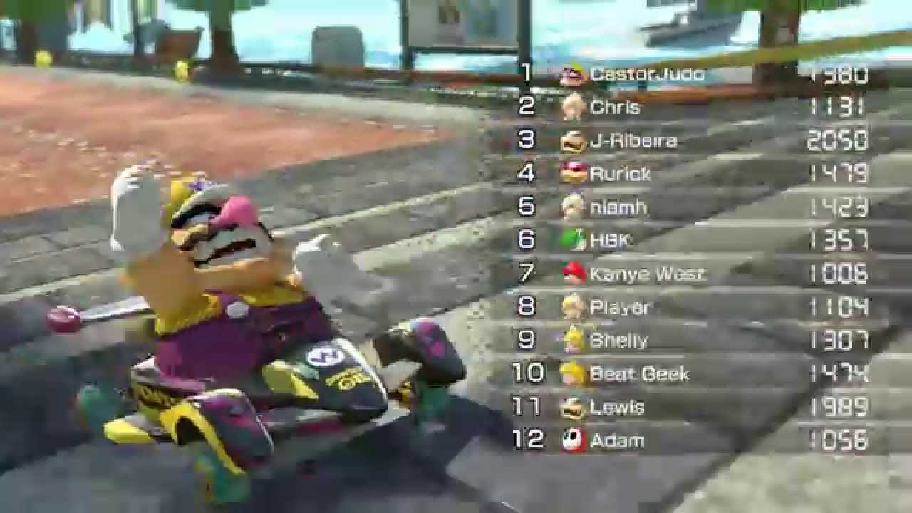 Castor Judo - Mario Kart 8 - Parc Glougloop - Online 2 - YouTube