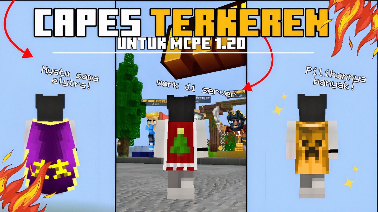 Download addon cape mcpe terkeren - Terbaru 2024 Indonesia - YouTube