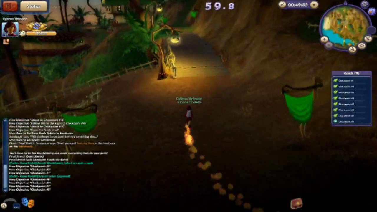 Free Realms - Final Stretch minigame in Seaside (HD) - YouTube