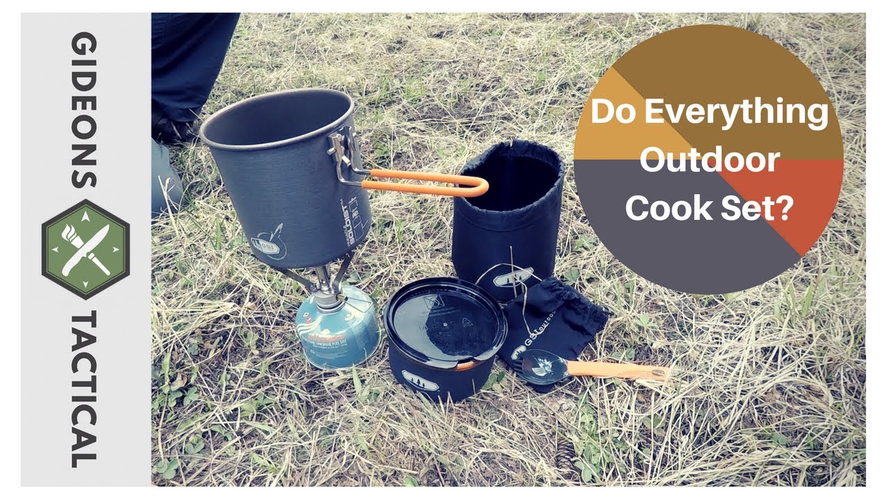 Outdoor Cooking: GSI Pinnicle Solo Cook Set - YouTube