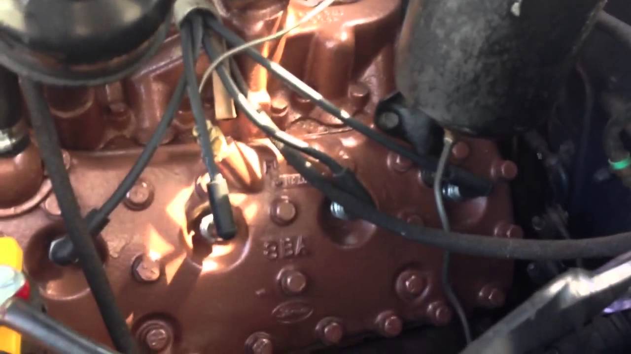 1950 ford shoebox flathead v8 REDONE!! - YouTube