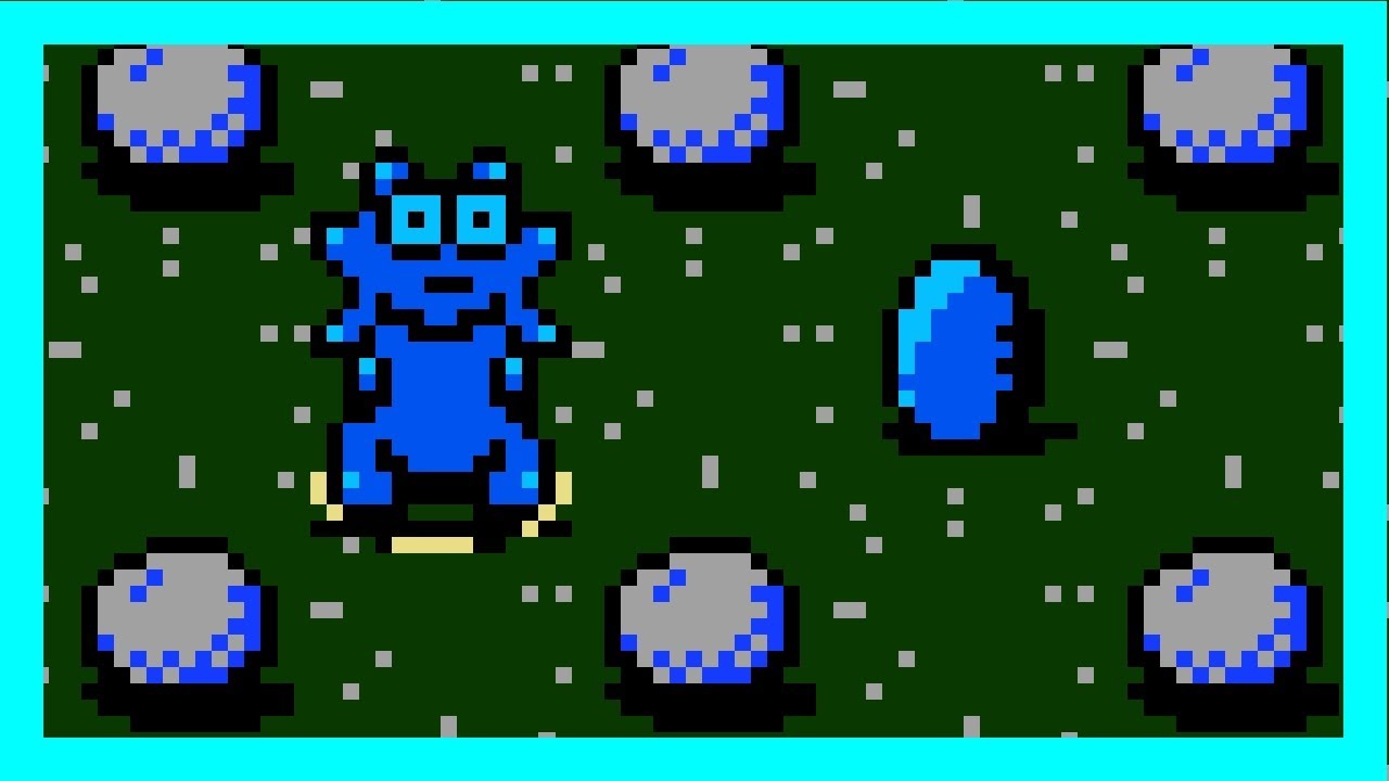 Trog! (NES) video game port | full game session for Expert Mode 🎮 - YouTube