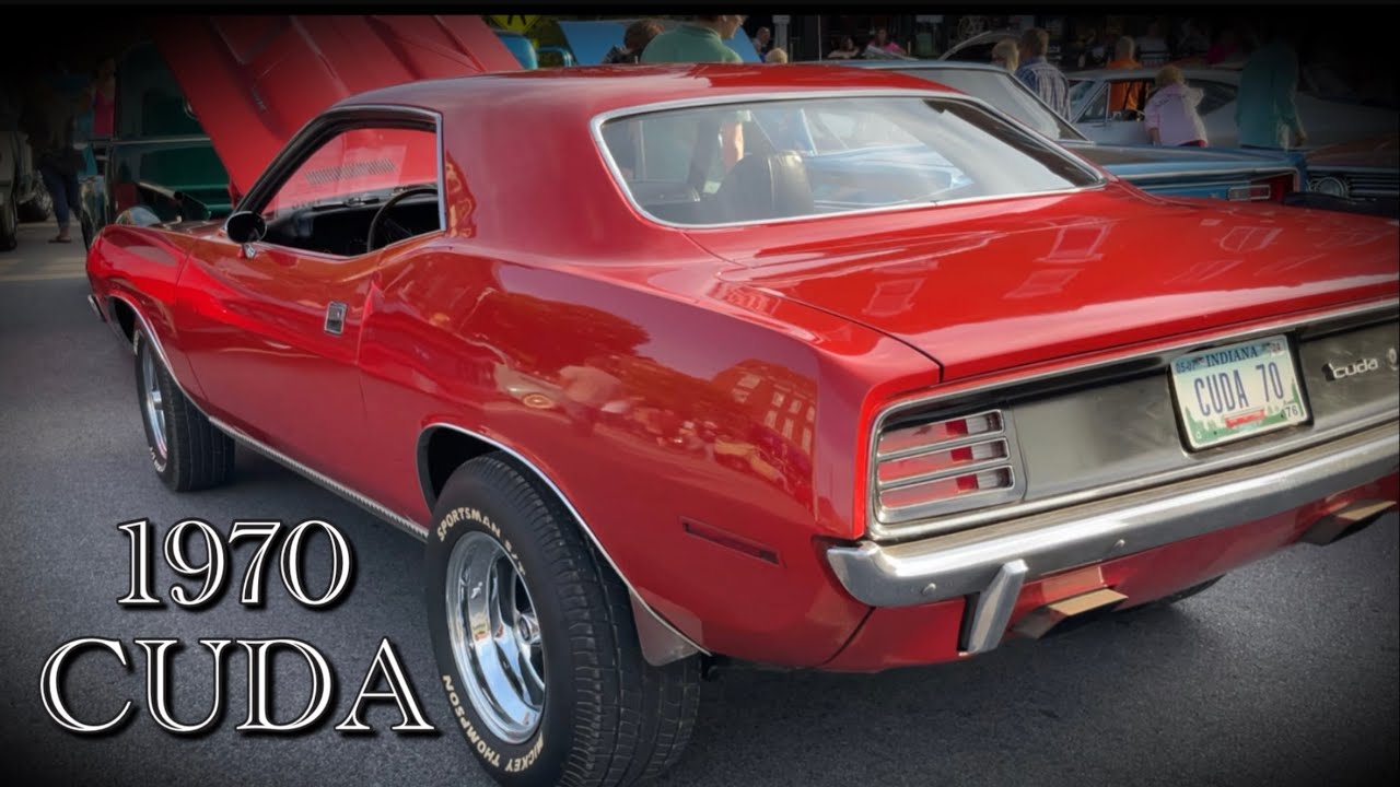 1970 PLYMOUTH CUDA 340 4 Speed Numbers Matching #moparmuscle - YouTube