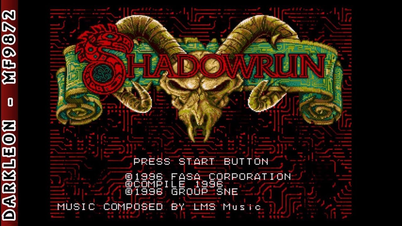 Sega CD - Shadowrun © 1996 FASA Interactive - Intro - YouTube