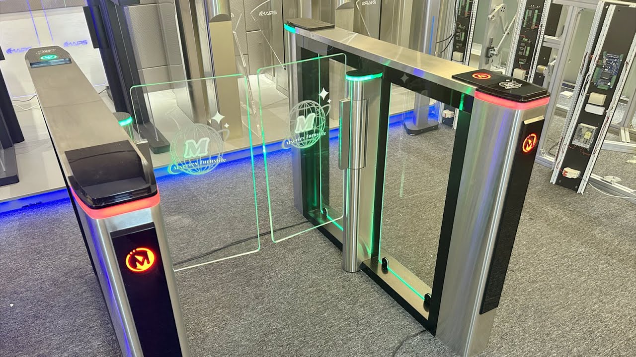 M Series Turnstile Speed Gate Turnstile MSG100 - YouTube