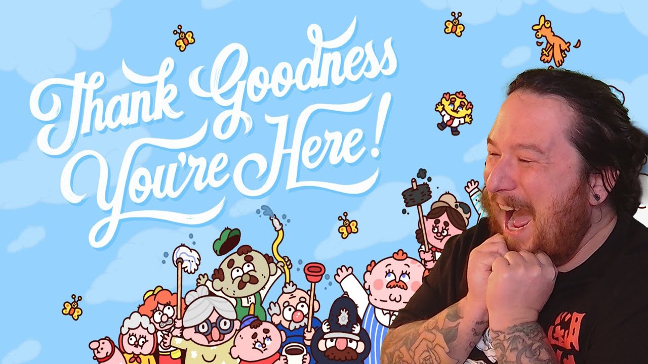 This Is The Funniest Game I've Played【Thank Goodness You're Here】- Game ...
