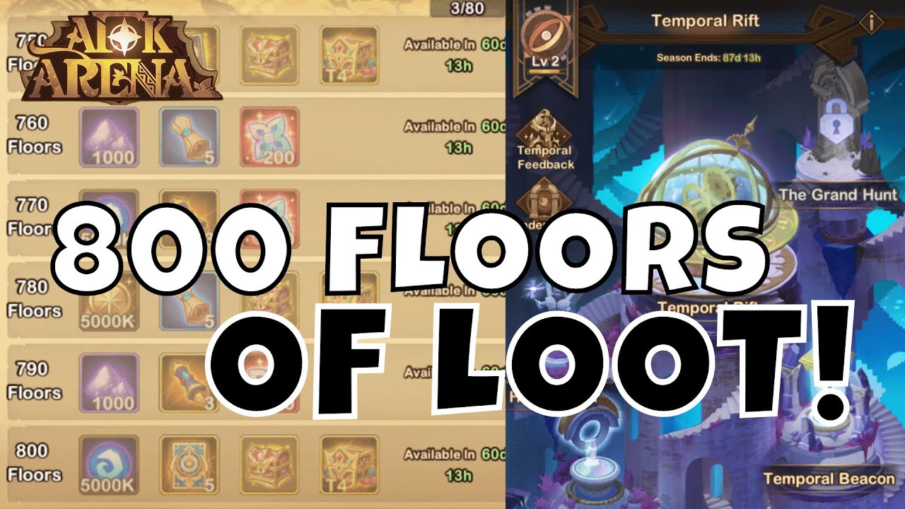 TEMPORAL RIFT SEASON THREE PREP! [FURRY HIPPO AFK ARENA] - YouTube