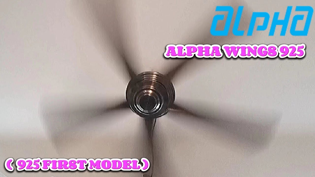 56" Alpha WINGS 925 208 Ceiling fans (925 first model) [Kipas siling - YouTube