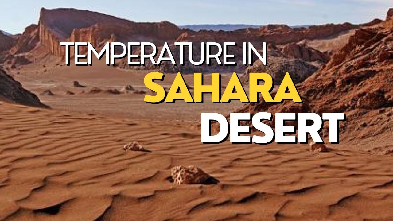 Temperature in sahara desert||Sahara desert temperature||farhan qader ...