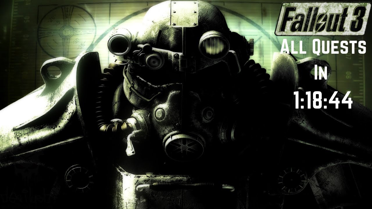 Fallout 3 All Quests In 1:18:44 - YouTube