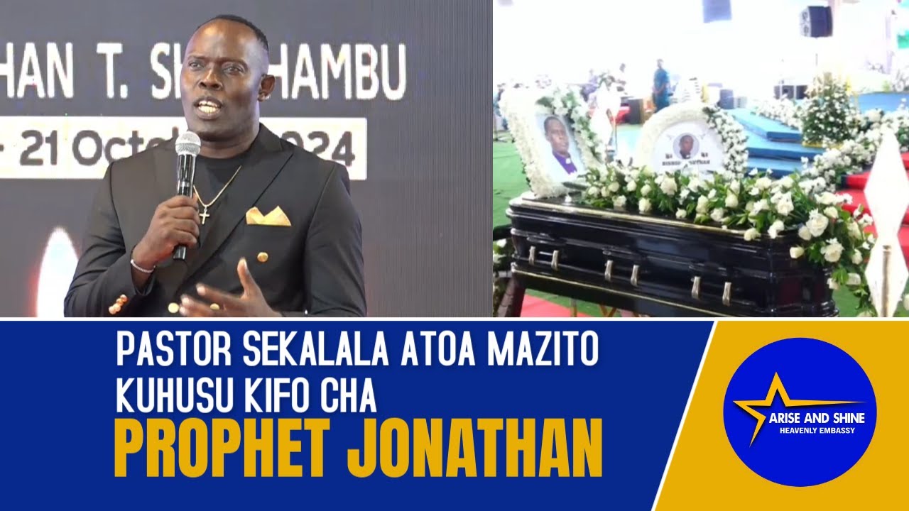 KAULI YA PASTOR SEKALALA JUU YA KIFO CHA PROPHET JONATHAN - YouTube
