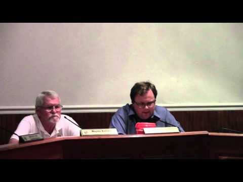 12.B. City Manager Jonathan Sumner @ Hahira 2012-08-02 - YouTube