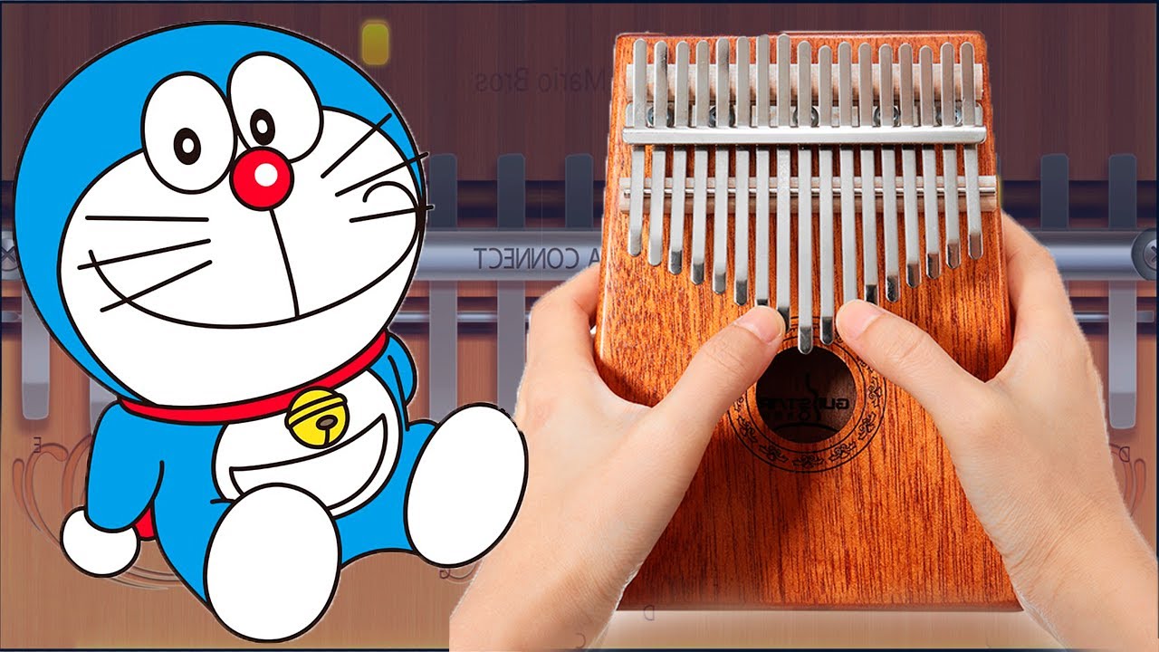 Doraemon theme song Kalimba. ドラえもん. #kalimbalesson. - YouTube