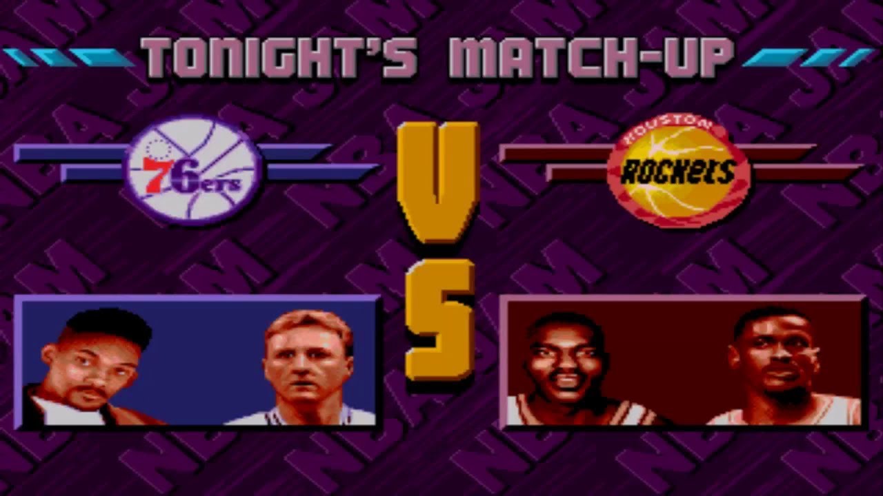 NBA Jam Tournament Edition (Genesis): Co-op Bonus #3: Fresh Prince and ...