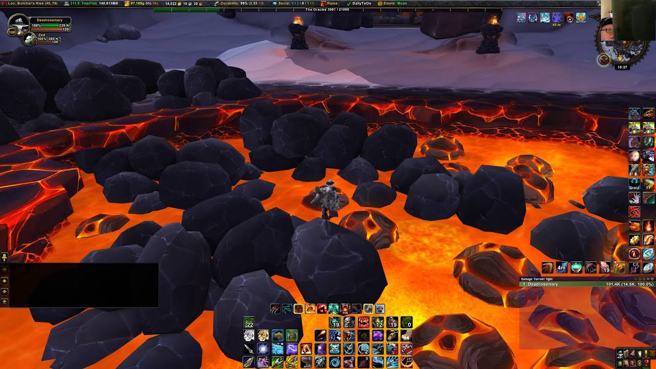 WoW Explosive Lava - YouTube
