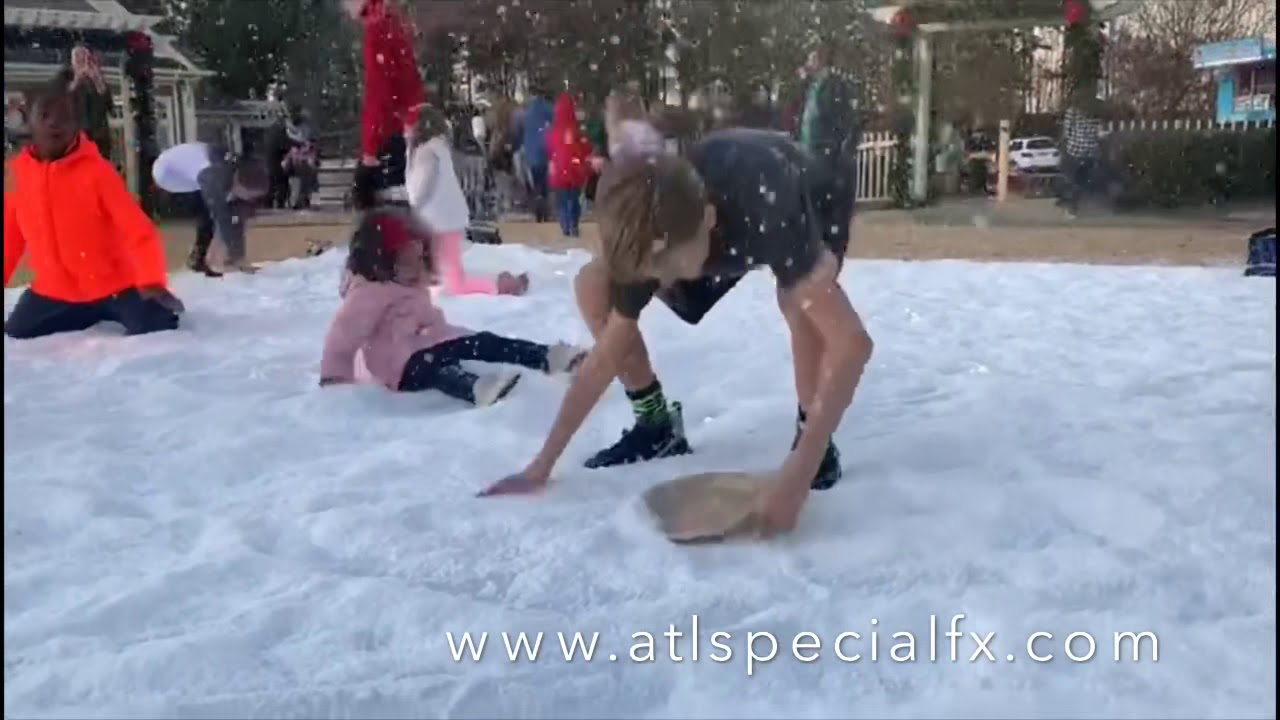 Create Fake Snow Play Area For Kids - any temperature, anytime ...