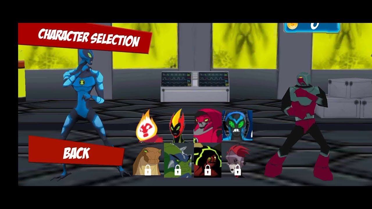 ben 10 Arena: Mega Alien War gameplay bigchill vs swampfire - YouTube