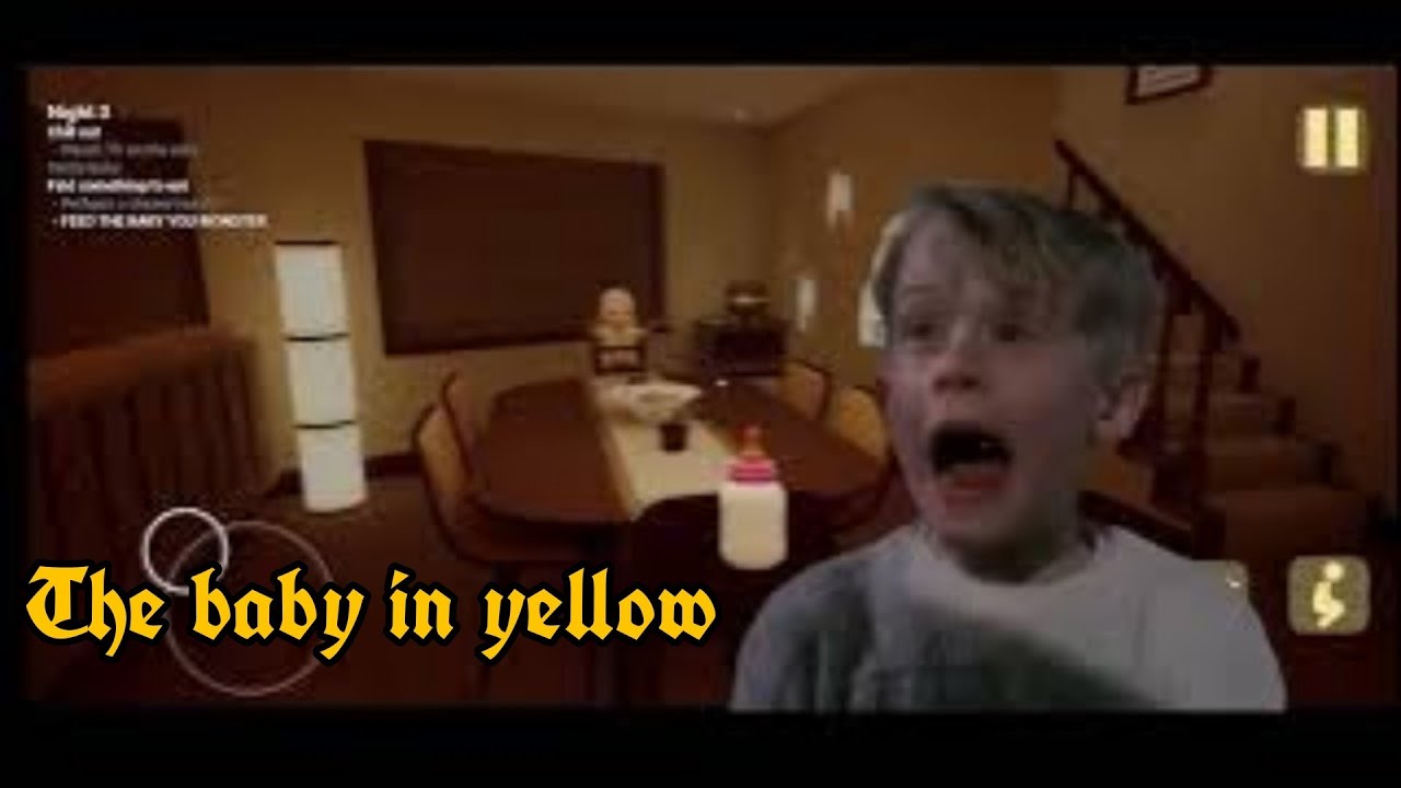 The baby is so scary | The Baby In Yellow | - YouTube
