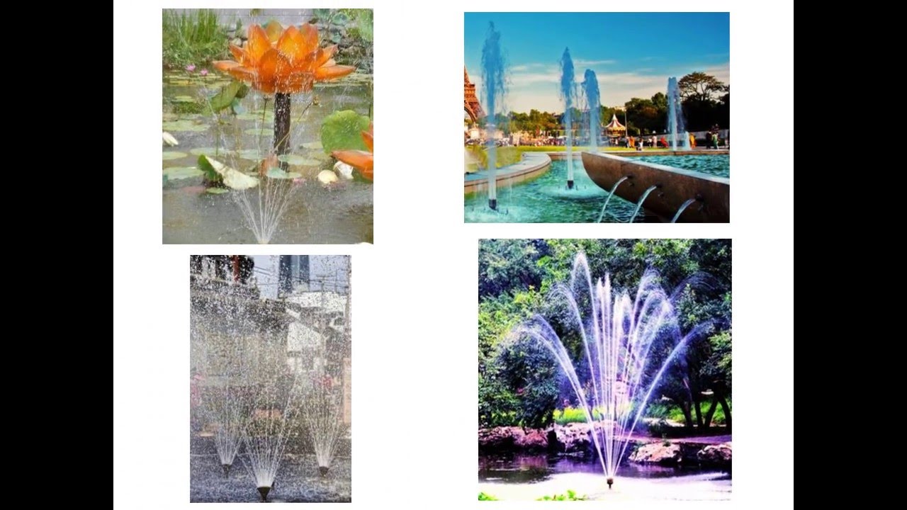 Multi Jet Fountain Nozzles-Finger Jets, Cluster Nozzles, Rotating ...