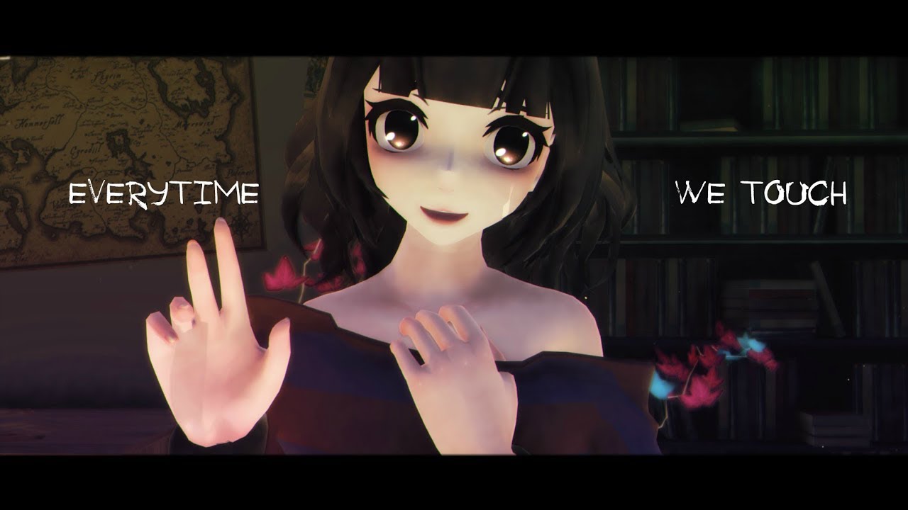 [ MMD Undertale AU's ] - Everytime We Touch ( HBD UsaAmi !!!! ) - YouTube