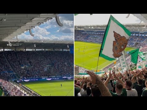 Karlsruhe 2-5 Wolfsburg | Fan,Holigan,Ultras | Tribün Görüntüleri ve Karlsruhe gezisi 