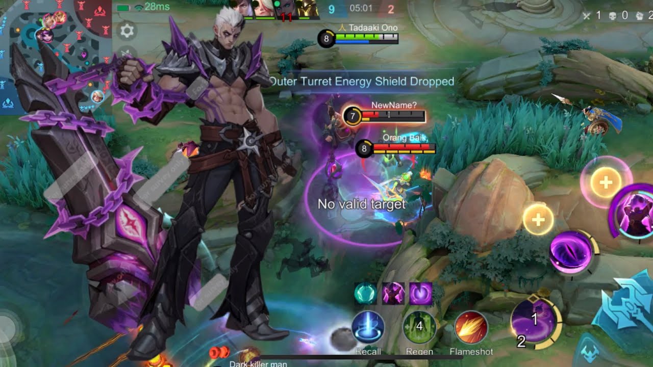 HERO PHOVEUS - MOBILE LEGEND BANG BANG - TOP PLAYER GAMEPLAY - ONE MORE ...