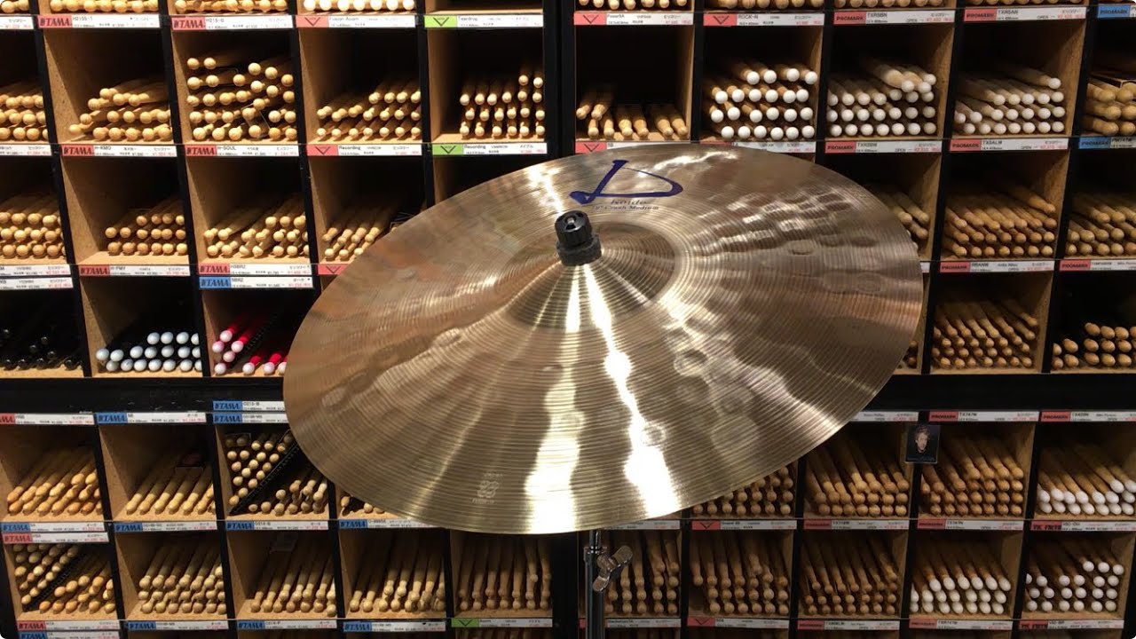 小出シンバル KOIDE CYMBAL D-SERIES 18 CRASH CYMBAL /JAPANESE CYMBAL - YouTube