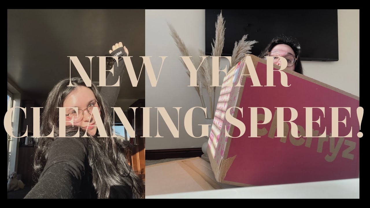 NEW YEAR CLEANING SPREE! 🧼 HUGE cleaning haul & organisation motivation ...