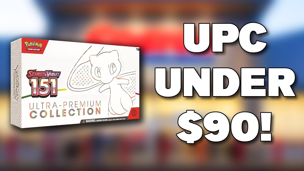 The Cheapest Pokémon 151 UPC - YouTube