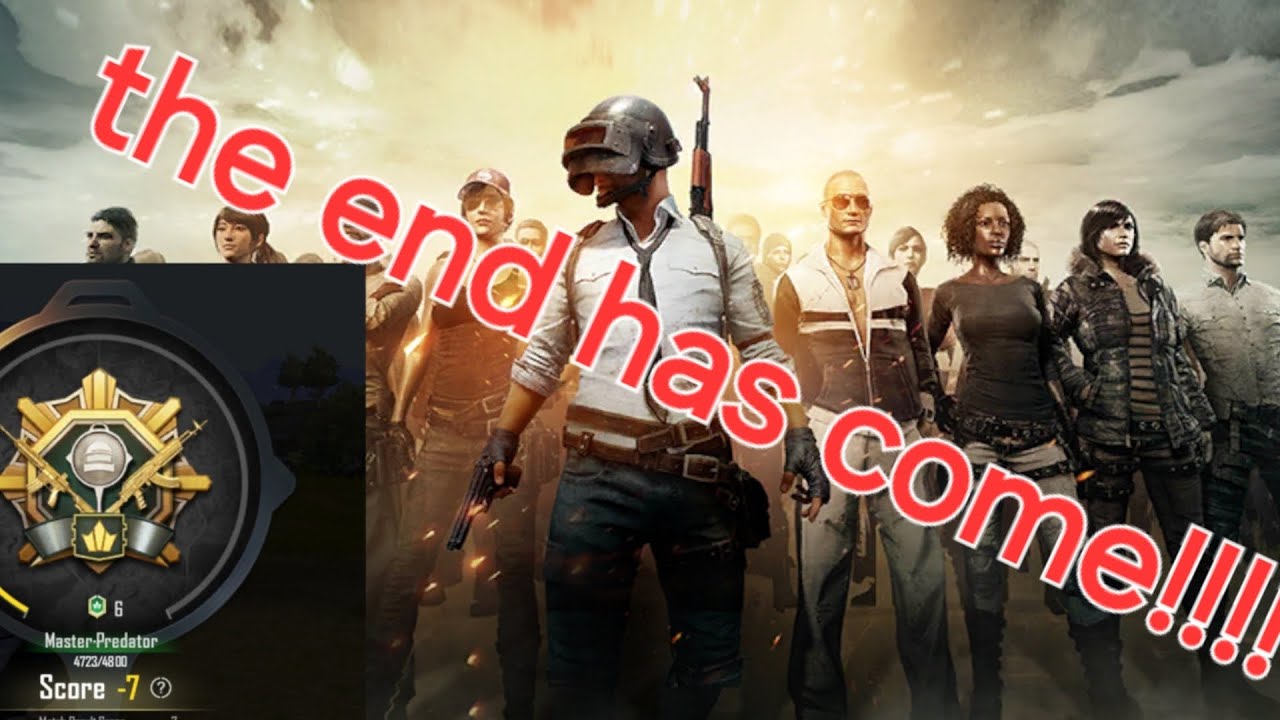pubG mobile! master-predator!!! the end is here ! - YouTube