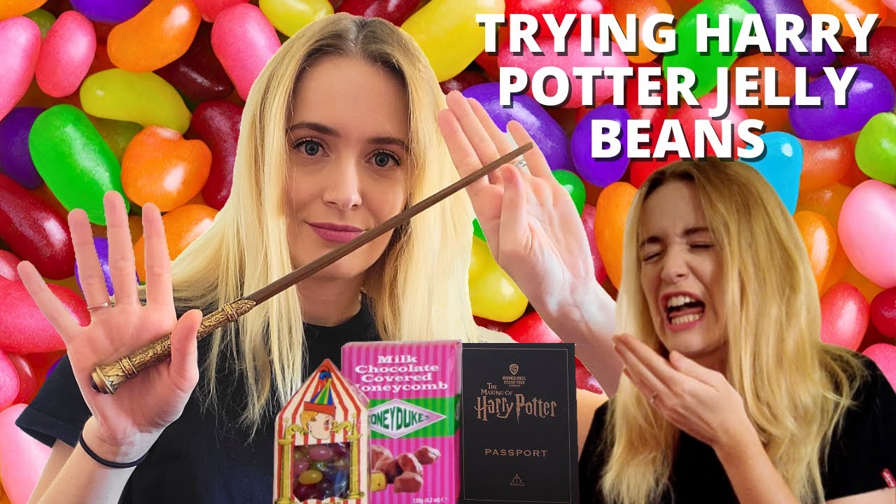Trying the Famous Jelly Beans from Harry Potter- Mukbang - YouTube