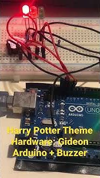 Harry Potter Theme on Arduino Uno and Buzzer #Shorts #Arduino # ...