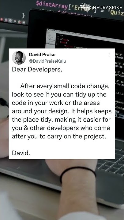 Always clean up your code #javascript#code#programmer#tech#developerlife#developers# ...