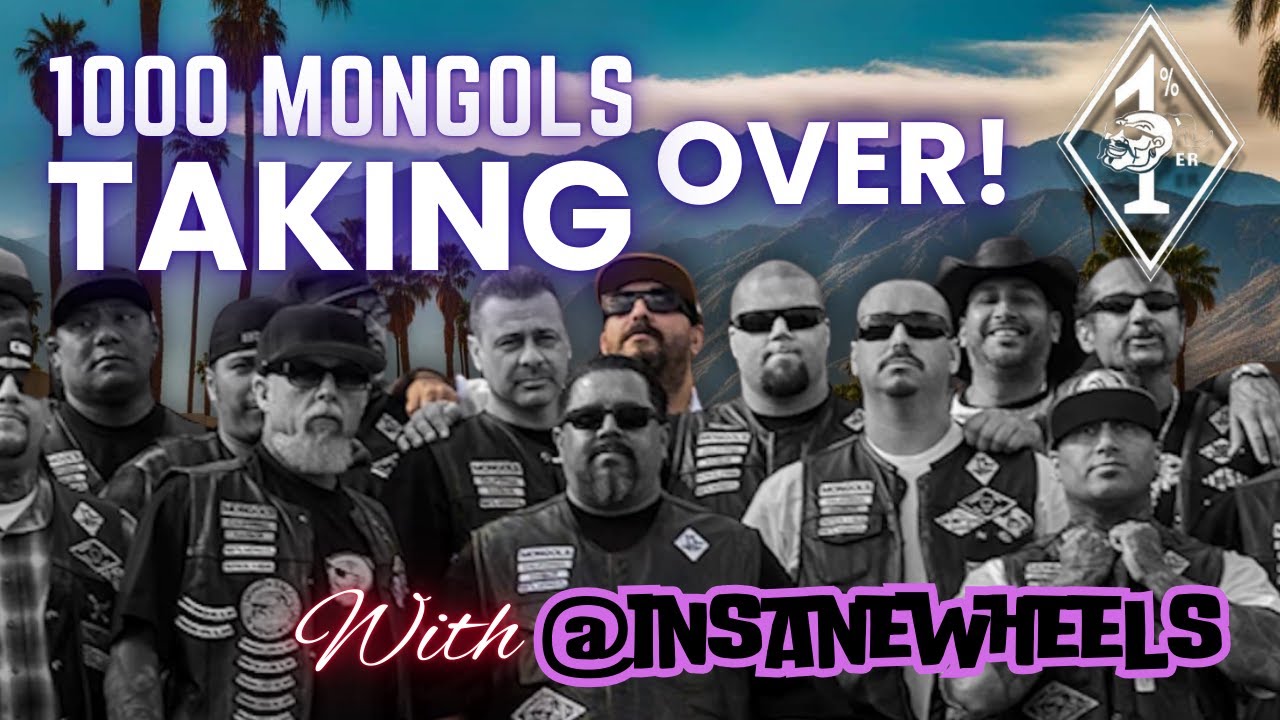 1000 Mongols MC Members Plan to Take Over Palm Springs California - YouTube
