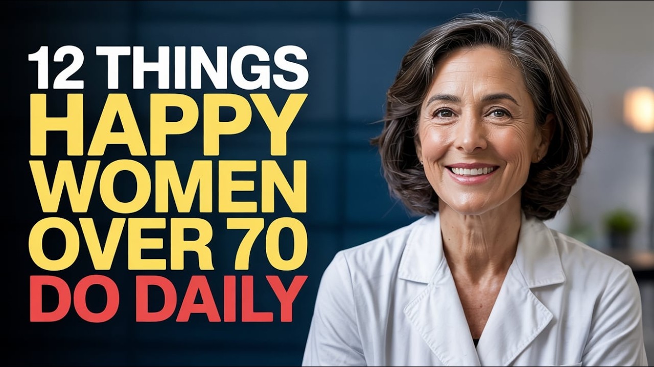 12 Things Happy Women Over 70 Do Daily (From a Cheerful Old Woman ...